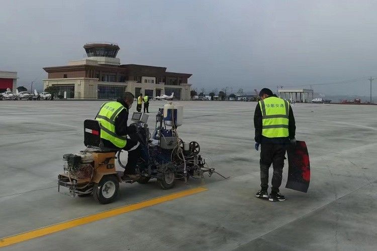 MMA BPO External Mixing Pavement Line Striping Machine Marking Model ...