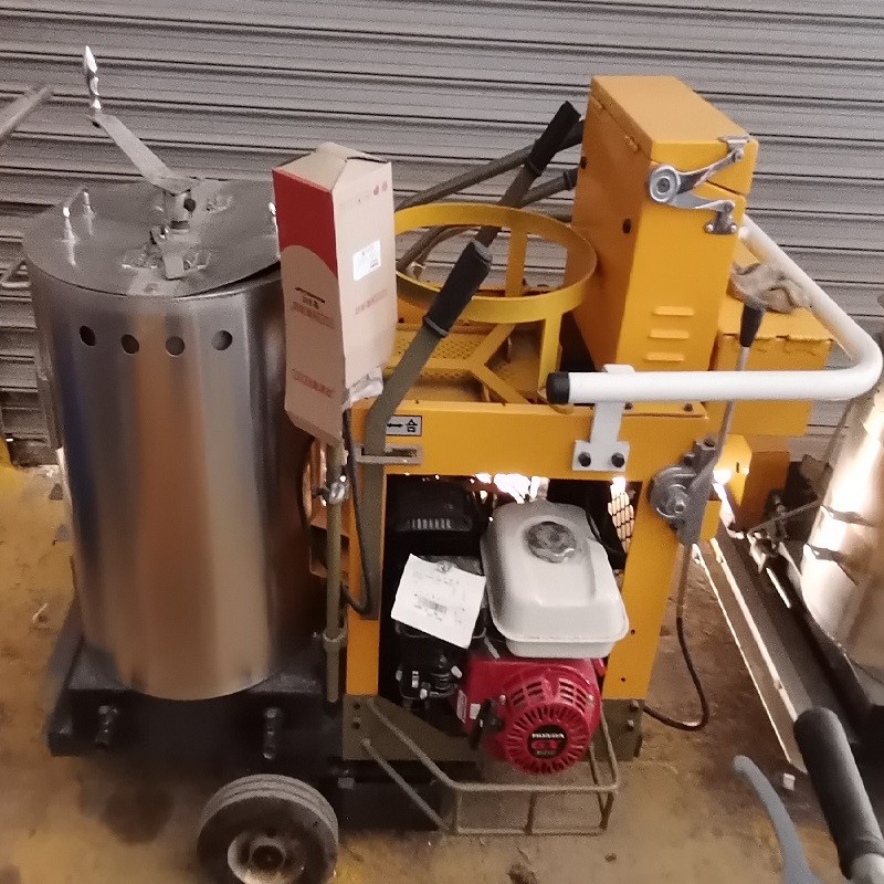 Thermoplastic Vibration Asphalt Painting Machine Road Striping Machine ...