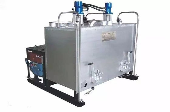 2 Tanks Gas Fuel Thermoplastic Preheater / Boiler For Pavement Marking