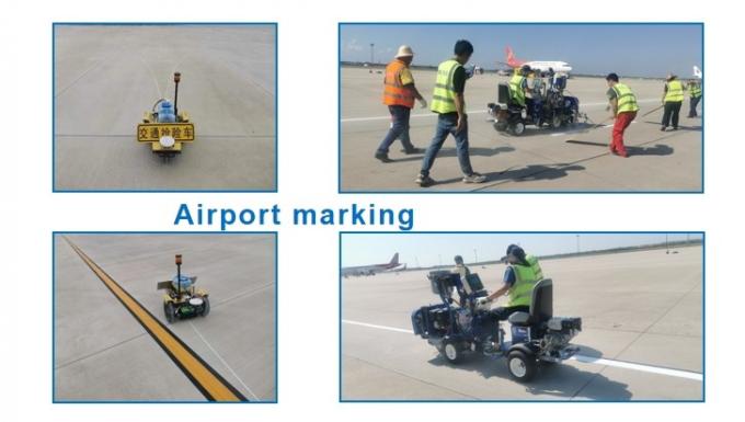 Intelligent Robot Pre Marking Road Marking Machine GPS Positioning