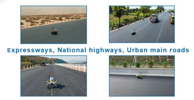 Intelligent Robot Pre Marking Road Marking Machine GPS Positioning